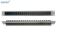 China 24 SC LC Port Fiber Optic Adapter Panel for sale