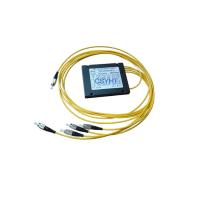 China FTTH FTTX Solutions ABS Plastic PLC Fiber Optic Splitter ABS BOX type for sale