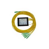 China FTTH FTTX Solutions ABS Plastic PLC Fiber Optic Splitter ABS BOX type for sale