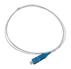 China UPC APC Polish 0.9mm Pigtail Fiber Optic Patch Cord for sale