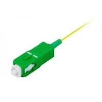 China UPC APC Polish 0.9mm Pigtail Fiber Optic Patch Cord for sale