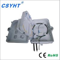 China 24 Cores SC PLC Splitter FTTH Fiber Optic Terminal Box for sale