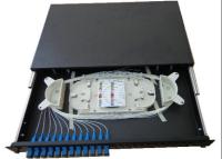 China 1U 19'' Rack Mount 24 Ports FTTH Fiber Patch Panel Drawer PANEL for sale