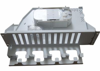 China 19 Inch Rotary ODF 3U 144cores Rack mount Swing Panel 288FO for sale