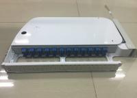 China High Quality Plastic ABS Metrial Rotary Fiber Patch Panel Rack Mount ODF for sale