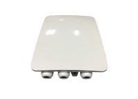 China SC SX Adapter IP54 ABS PC 8FO FTTH Termination Box Black white color for sale
