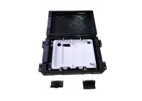 China Inline Type 1*8 12FO FTTH Fiber Optic Splitter Box IP65 FTTX ABS PP for sale