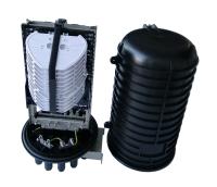 China Vertical PP 288 Fibers IP68 FTTH Fiber Optic Closure for sale