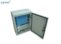 China Outdoor 144 Cores IP65 1550nm 12FO Fiber Optic Cabinet for sale