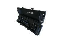 China 2 In 2 Out FTTH PP 24FO Inline Fiber Optic Splice Clsoure FOSC Mini body large capacity for sale