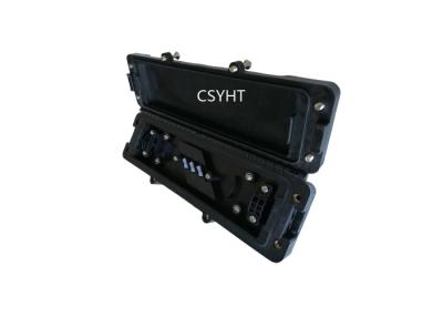 China 2 In 2 Out FTTH PP 24FO Inline Fiber Optic Splice Clsoure FOSC Mini body large capacity for sale