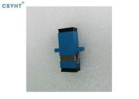 China Zirconia Sleeves FTTH SC UPC Fiber Optic Connectors With Flange for sale