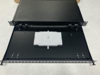 China FTTB Steel 24 SC 1U 19'' ODF Drawer Sliding Patch Panel for sale