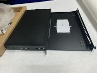 China FTTB Steel 24 SC 1U 19'' ODF Drawer Sliding Patch Panel for sale