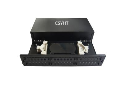 China 1RU 2RU 96FO Slidable Fiber Distribution Frame 19inch ODF Data center solutions for sale