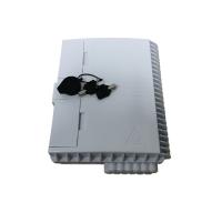 China 1x8 IP65 PP Plastic 12cores PLC Splitter Distribution Box for sale
