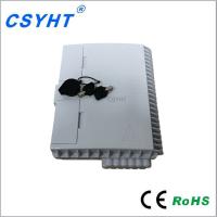 China 1x8 IP65 PP Plastic 12cores PLC Splitter Distribution Box for sale