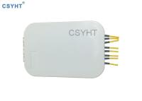 China FTTH 8 SC Wall Mount 8 Cores Fiber Optic PLC Splitter Box for sale