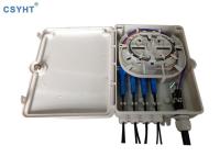 China CATV Networks 1x8 PLC ABS 30mm bend FTTH Terminal Box for sale