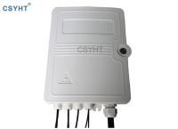 China CATV Networks 1x8 PLC ABS 30mm bend FTTH Terminal Box for sale