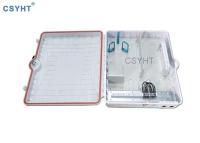 China Waterproof IP65 ABS 192 Fibers PG21 Cable FTTH Terminal Box for sale