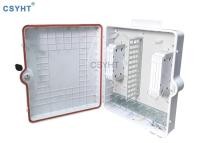 China Waterproof IP65 ABS 192 Fibers PG21 Cable FTTH Terminal Box for sale
