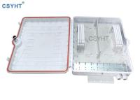China Waterproof IP65 ABS 192 Fibers PG21 Cable FTTH Terminal Box for sale