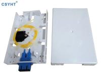China 8mm Cable SC Duplex 12fibers Wall Mounted Splice Module for sale