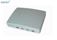 China Wall Mounted 4 Fibers SC LC FTTH Optic Terminal Box for sale