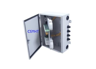 China SGS FTTH FTTX Wall Mounted Optical Box with  1x8 1x16 1x32 splitter for sale
