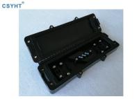 China Outdoor Aerial Hanged mini closure 12 cores  Fiber optic mini inline closure for sale