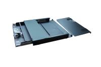 China FTTH FTTB 1U Sliding LGX Rack Mount Distribution Box for sale