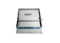 China 144C MPO Sliding Fiber Patch Panel With LC Quad Adapter data center solutions application for sale