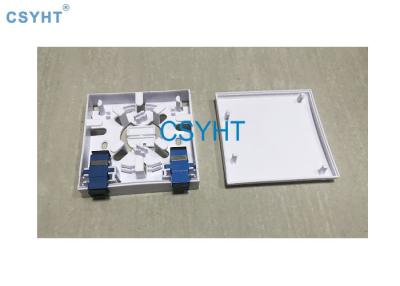 China 2 SC  Ftth Fiber Optic Junction Box 86 Information Panels for sale
