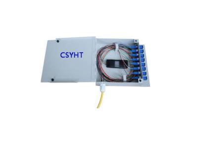 China 24Fo 4C To 24C Metal Fiber Distribution Box For FTTX Solutions Cold roll steel material for sale