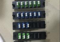 China Cold Roll Steel SC LC 12fo 6fo Lgx Adapter Panel 130*30mm for sale