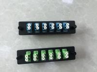 China Cold Roll Steel SC LC 12fo 6fo Lgx Adapter Panel 130*30mm for sale