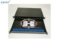 China Rack Mountable IP20 12 SC Fiber Optic Patch Panel12 Port 1U 19