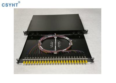 China Rack Mountable IP20 12 SC Fiber Optic Patch Panel12 Port 1U 19