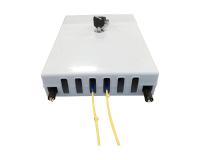 China IP22 ABS 1*8 PLC 24cores FTTH Fiber Optic Terminal Box for sale