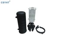 China SC Adapter 72core FTTH Fiber Splice Closure 3 Trays for sale