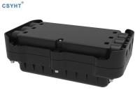 China Inline 96-144F Screw Aerial Fiber Optic Closure With Ground Wire for sale