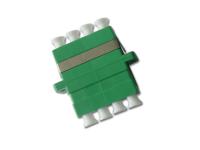 China Zirconia Sleeve SC LC FC ST OM3 10gb Fiber Optic Adatper for sale