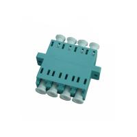 China Zirconia Sleeve SC LC FC ST OM3 10gb Fiber Optic Adatper for sale