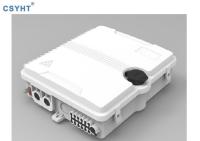 China White ABS Plastic IP65 1x8 FTTH PLC Splitter 12 Core for sale