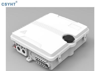 China White ABS Plastic IP65 1x8 FTTH PLC Splitter 12 Core for sale