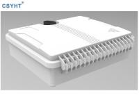 China White ABS Plastic IP65 1x8 FTTH PLC Splitter 12 Core for sale