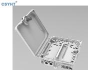 China White ABS Plastic IP65 1x8 FTTH PLC Splitter 12 Core for sale
