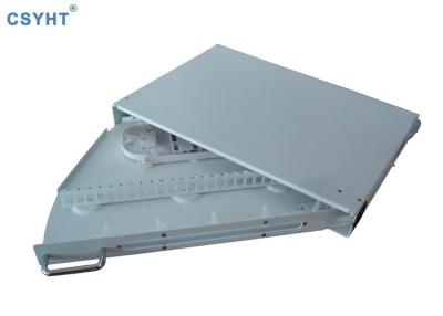 China 23'' CATV 24core ODF Rotary Fiber Optic Patch Panel for sale
