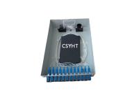 China SGS FTTH 12Fo Fiber Optic Distribution Box For SC ST LC FC FTTX for sale